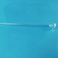 China High Temperature Quartz Glass Tube With Ball End for sale