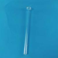 China High Temperature Quartz Glass Tube With Ball End for sale