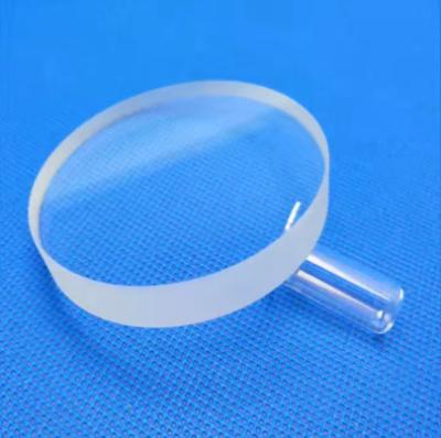 China Customized Ultra-Thin Quartz Glass Plate with 60/40 Surface and High Transmittance Function for sale