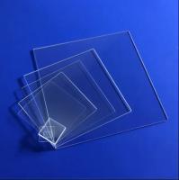 China Square Clear Quartz Glass Plate For Custom-made Transparent Windows for sale