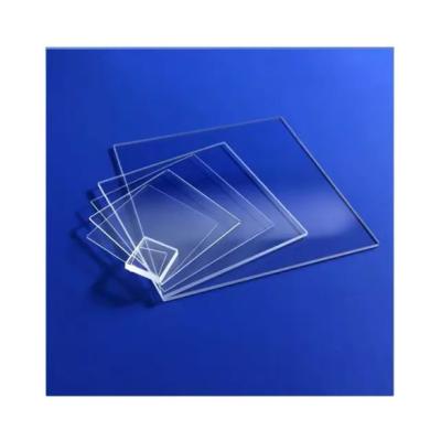 China Customized Quartz Glass Sheet Quartz Plate Square or Round Quartz Window Resistant to High Temperature for sale