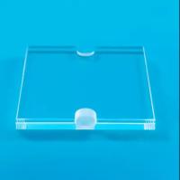 China Factory Custom Laser Cutting Perforated High Penetration Quartz Sheet for sale