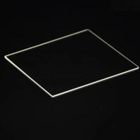 China Density 6.91g/cm3 High Temperature Quartz Glass Plate For 1200 Degree Work Temperatre for sale