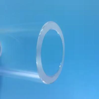 China Solar Photovoltaic High Purify Customized Polished Transparent Glass Quartz Tube With Ozone Content Ozone Free for sale