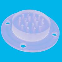 China High Thermal Conductivity Heat Resistance Decorative Quartz Glass Parts with Customized Thickness for sale