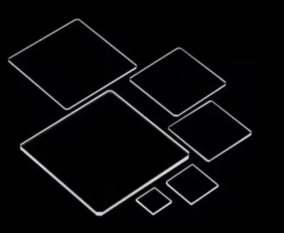 China Large Size Transparent Arc Quartz Glass Plate for CNC and UV Customized Thickness 1mm to 18mm for sale
