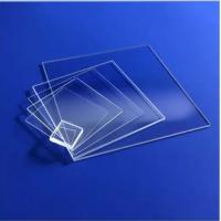China 1mm 1.5mm 2mm Ultra-Thin CNC Clear Color Quartz Glass Plate For Lab Surface 10/5 80/50 Density 2.2g/cm3 for sale