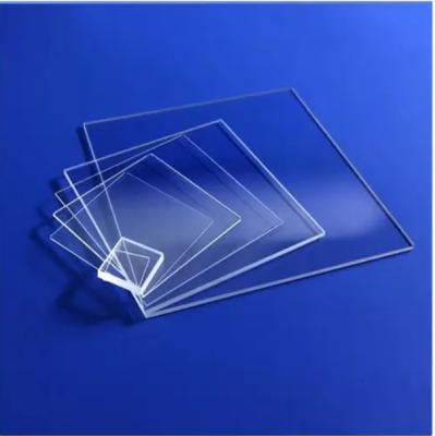China 1mm 1.5mm 2mm Ultra-Thin CNC Clear Color Quartz Glass Plate For Lab Surface 10/5 80/50 Density 2.2g/cm3 for sale
