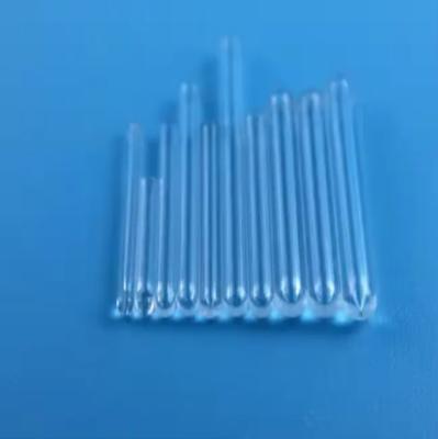 China Transparent Quartz Glass Test Tube One End Closed Round Shape For Processing In Laboratory for sale