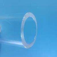 China Heat Resistant Quartz Glass Cylinder Fused Silica Transparent Quartz Tubes for sale