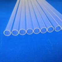 China Heat Resistant Quartz Glass Cylinder Fused Silica Transparent Quartz Tubes for sale