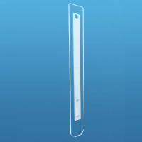 China High Flatness Fused Silica Plate with Customizable Transparent Frosted Bores at 1100C for sale