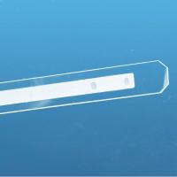 China High Flatness Fused Silica Plate with Customizable Transparent Frosted Bores at 1100C for sale