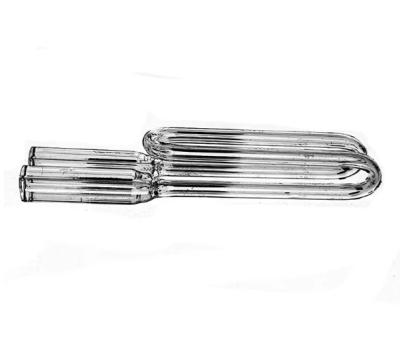 China Double Quartz Tube Quartz Glass Tube Transparent Durable for Industrial for sale