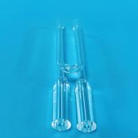 China Double Quartz Tube Quartz Glass Tube Transparent Durable for Industrial for sale