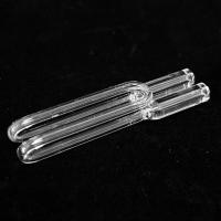 China Double Quartz Tube Quartz Glass Tube Transparent Durable for Industrial for sale