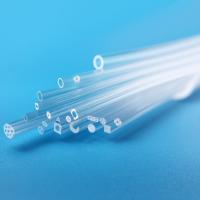 China Quartz Capillary Tube Custom Hexagonal Shaped For Optical Fiber Sensor for sale