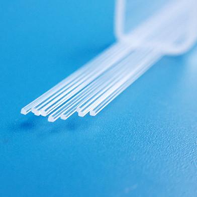 China Quartz Glass Rod Rectangular Polishing Clear 99.99% Pure Quartz for sale