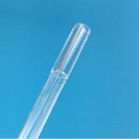 China Quartz Glass Tube With Round Outside and Square Inside for sale