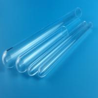 China Borosilicate Glass Tube Laboratory Test Tube Smooth Round Bottoms fully annealed for sale