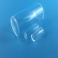 China Quartz Capillary Tube One End Flat Sealed Quartz Glass Test Tube Transparent for sale