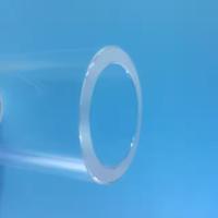 China High Purity Transparent Quartz Glass Tube for sale