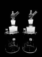 China Quartz Apparatus Glass Vacuum Customized Quartz Bell Jar for sale