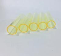 China Density 6.91g/cm3 Samarium-Doped Quartz Glass Tube In Polished Or Frosted Finish For Industrial for sale