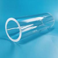 China Polished Transparent Quartz Glass Tube for Customized Industrial for sale