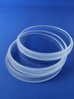 China Quartz Glass Plate Wafer Plane Window Polished For High Modulus Of Rigidity 31000Mpa Customized Design for sale