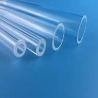 China Polished or Frosted Quartz Glass Tube ±0.3mm Tolerance for Optimal Performance for sale