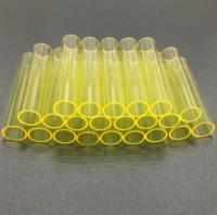 China Cerium Doped Fused Quartz Glass Tube For UV Blocking And Protection for sale