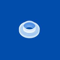 China Machining Quartz Galss Polished or Frosted Fused Quartz Base Part Corrosion Resistant for sale