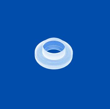 China Machining Quartz Galss Polished or Frosted Fused Quartz Base Part Corrosion Resistant for sale