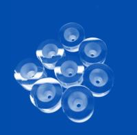 China Machining Quartz Glass Fused Quartz Customized Tapered Hole Glass Tube for sale
