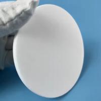 China Rectangular Milky White Quartz Glass Sheet Opaque Frosted Plate Fused Silica Quartz Piece for sale