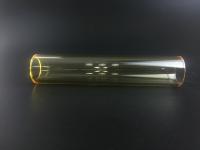 China Yellow Transparent Quartz Tube Samarium Doped High Temperature Shock Resistance for sale