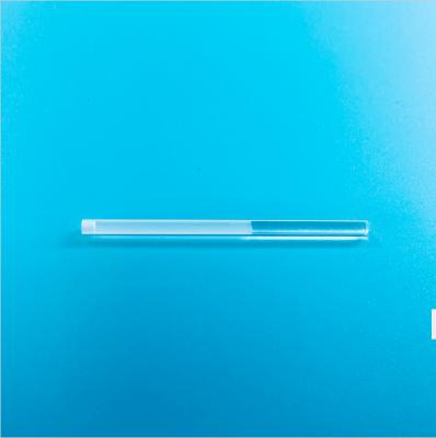 China Quartz Glass Rod Smooth Surface Clear Fused Quartz Rod Customize for sale