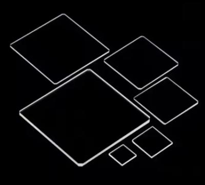 China Ultraviolet Lamp Fused Quartz Glass Plate Sheet Heat Resistant Transparent for sale