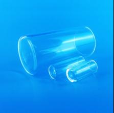 China Superior High Durability Fused Quartz Tube With Closed One End for sale