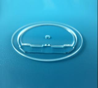 China Round Transparent Quartz Glass Pendulous Reed for sale