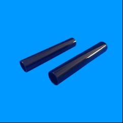 China HB700 Dark Red Quartz Glass Tube Used In Medical Equipment for sale