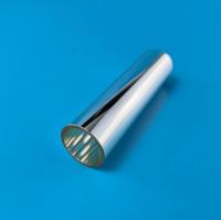 China Silver Plated Fused Quartz Tubing For Laser Reflection for sale