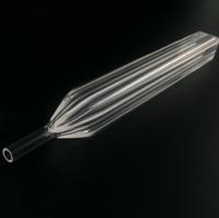 China Polished Outer Square Inner Circular Quartz Glass Tube high temperature For Industry for sale