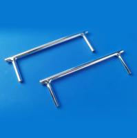 China 1100 Degrees Processing Temperature Silver Plated Quartz Tube With Polished Or Frosted Surface Finish for sale