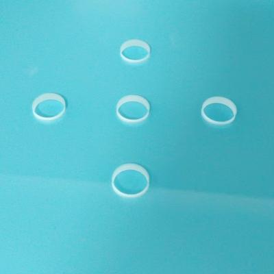 China 5 Holes 127x127x3mm Quartz Glass Plate For 5 Inch Semiconductor Wafer Equipment Calibration for sale