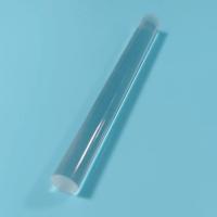 China 4x40mm Borosilicate Glass Rod Good Thermal Shock Resistance For Laboratory Optical Equipment for sale