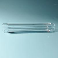 China Double Side Polished Quartz Tubing OD 20mm × Length 128.5mm For Spectroscopic Instruments for sale