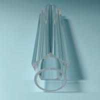 China Double Side Polished Quartz Tubing OD 20mm × Length 128.5mm For Spectroscopic Instruments for sale