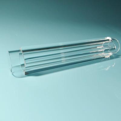 China Double Side Polished Quartz Tubing OD 20mm × Length 128.5mm For Spectroscopic Instruments for sale